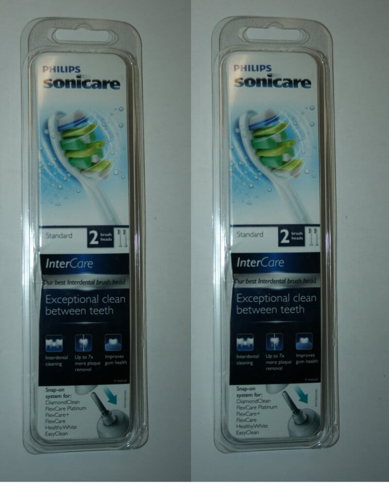 4 Philips Sonicare InterCare Replacement ToothBrush Heads Standard ...