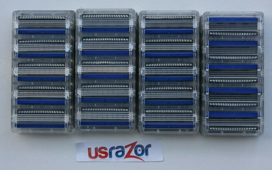 20 Schick Hydro 3 Razor Blades Hydro3 Refills Cartridges Shaver Fit ...